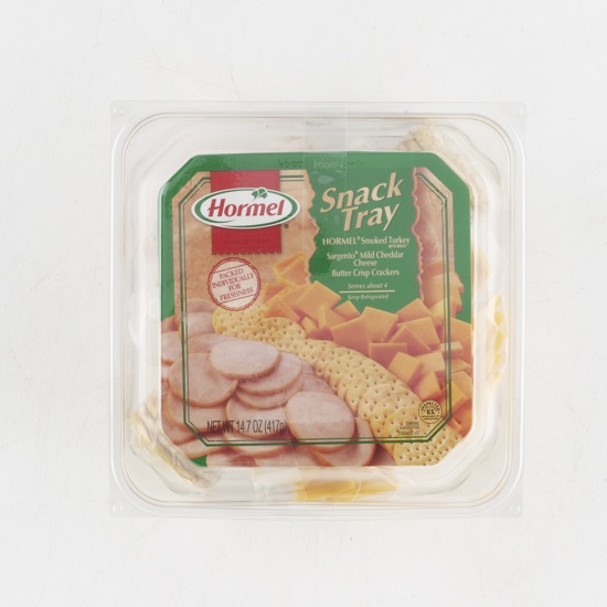 HORMEL GATHERINGS® Snack Tray, Turkey & Cheese, 6/14 oz. | Hormel ...