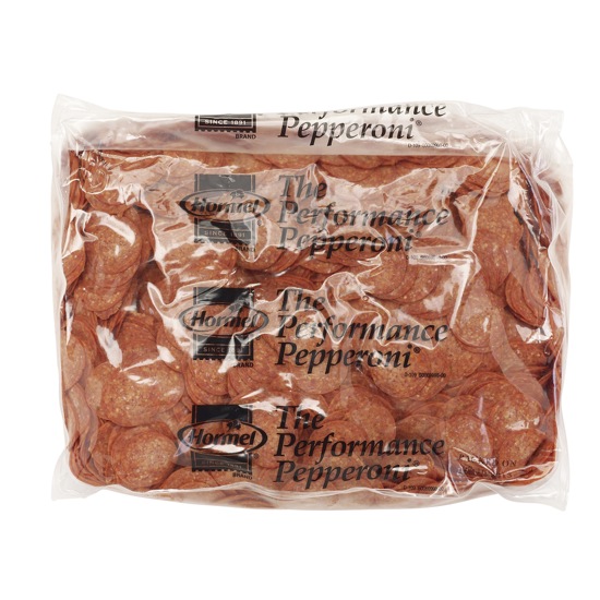 HORMEL® THE PERFORMANCE PEPPERONI®, 14 slices per oz, 2/12.5 lb ...