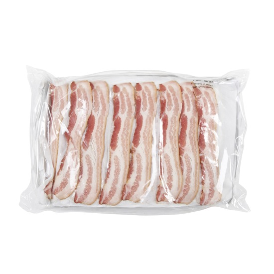 COUNTRY BRAND™ Bacon, Wide Shingle, 18/22 slice, 15 lb • Hormel Foodservice
