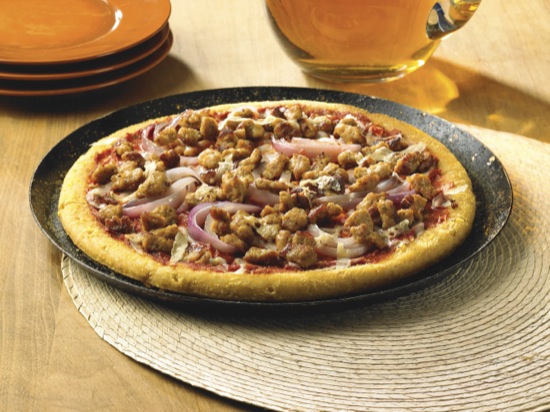 FONTANINI® Garlic Italian Sausage Topping, Cooked, Chunk, 8-10/oz, 3/5 ...