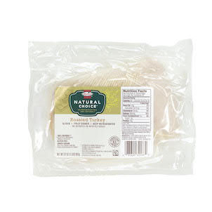 NATURAL CHOICE® Turkey, Oven Roasted, Lower Sodium, .5 oz slices, 6/2 ...
