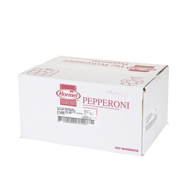 HORMEL® THE PERFORMANCE PEPPERONI®, 14 slices per oz, 2/12.5 lb ...