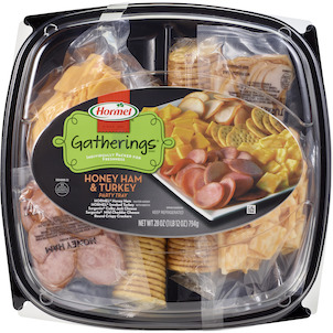 HORMEL® Party Tray, Ham, Turkey, & Cheese, 8/1.75lb. • Hormel Foodservice
