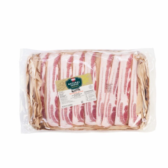 LAYOUT PACK® Bacon, 18/22 slice, 15 lb • Hormel Foodservice