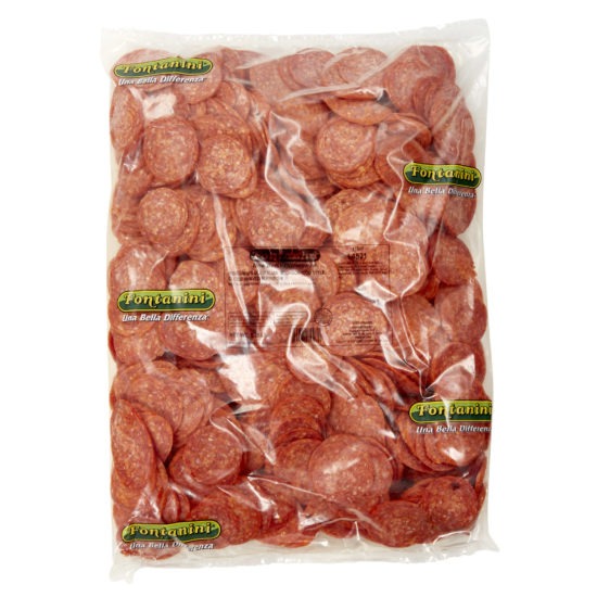 FONTANINI® Sliced Shaved Pepperoni, Random Slice, 4/5.25 lb • Hormel ...