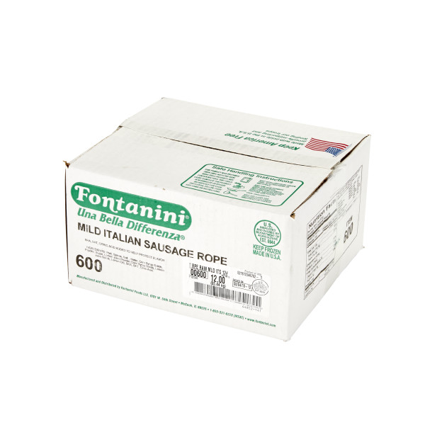 FONTANINI® Mild Italian Sausage Rope, Raw, 2/6 lb • Hormel Product Code ...