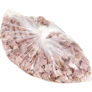 HORMEL® Ham, Water Added, Diced, Frozen, .75 inch, 10 lb