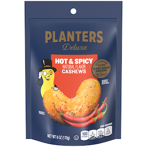 PLANTERS® Hot N Spicy Cashews 8/6oz • Hormel Foodservice