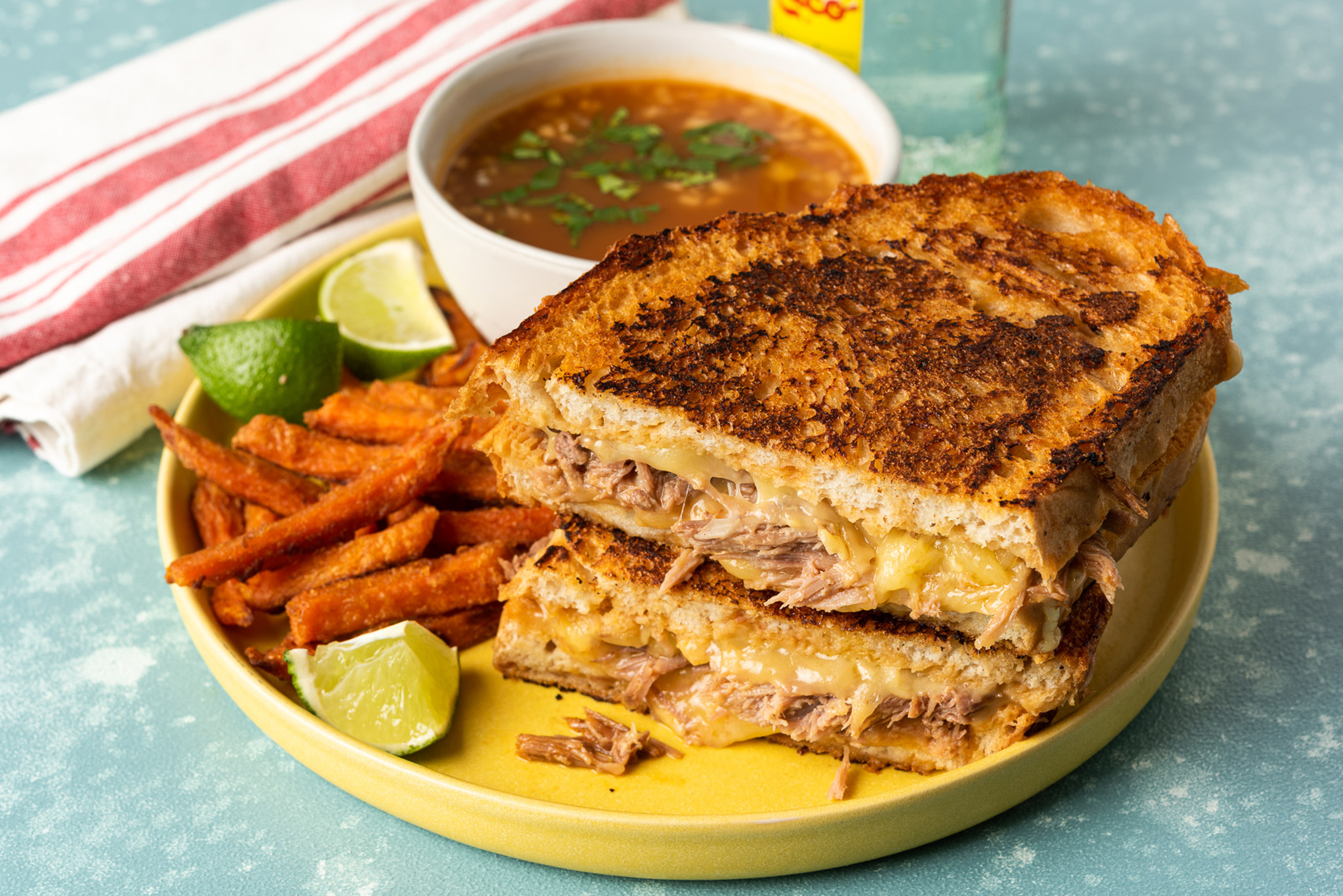 Birria Pot Roast Grilled Cheese • Hormel Foodservice