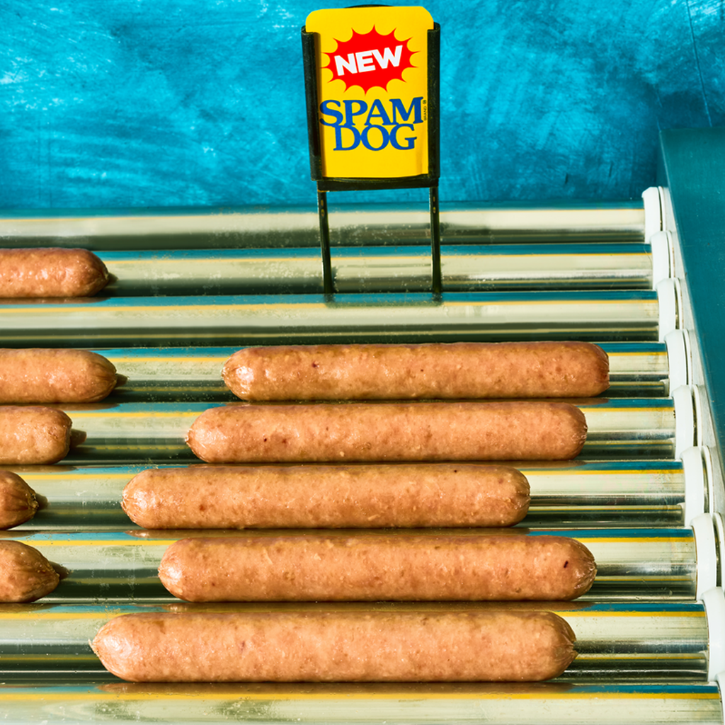 SPAM® Dog, 6:1, 10LB• Hormel Product Code: #144759 • Hormel Foodservice