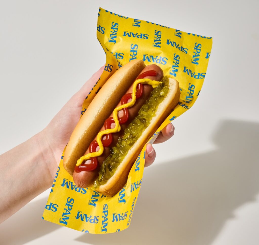 SPAM® Dog, 6:1, 10LB• Hormel Product Code: #144759 • Hormel Foodservice